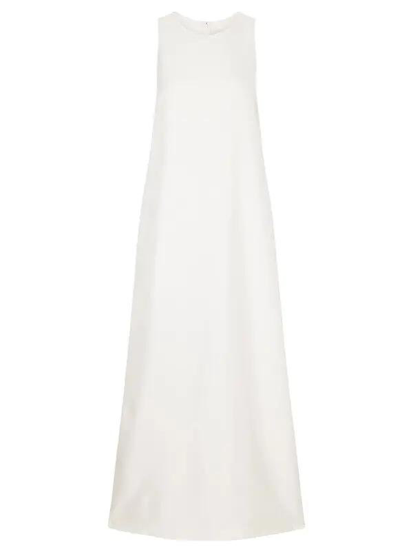 Veronica De Piante Mila Silk Maxi Dress - Neutrals