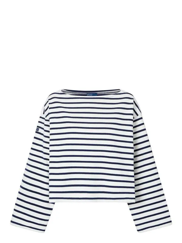 Polo Ralph Lauren Striped Cotton T-shirt - Blue