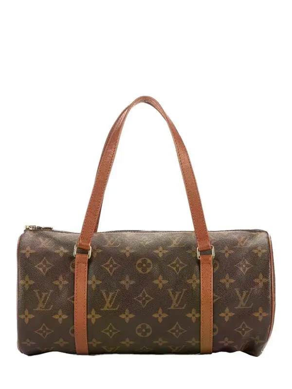 LOUIS VUITTON 30 Papillon Monogram Canvas Tote Bag - Brown