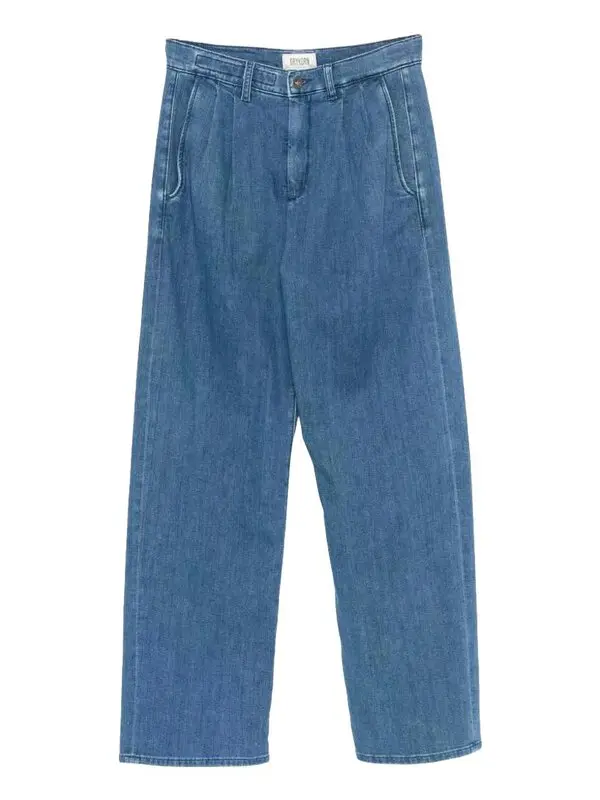 DRYKORN Behance Pleated Jeans - Blue