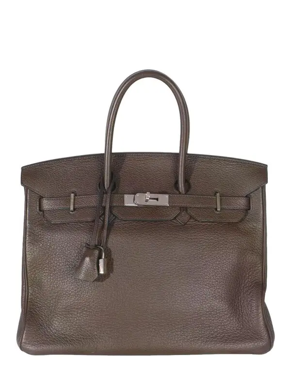 Hermès 2008 Birkin Leather Tote Bag - Brown