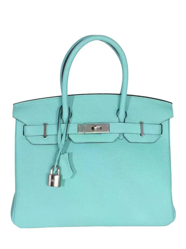 Hermès Birkin 30 Leather Handbag - Blue