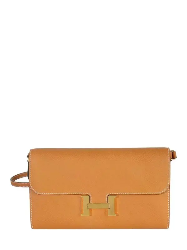 Hermès Constance To Go Epsom H Gold Shoulder Bag - Neutrals