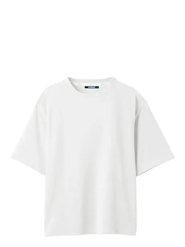 Jacquemus Round Carré T-shirt - White