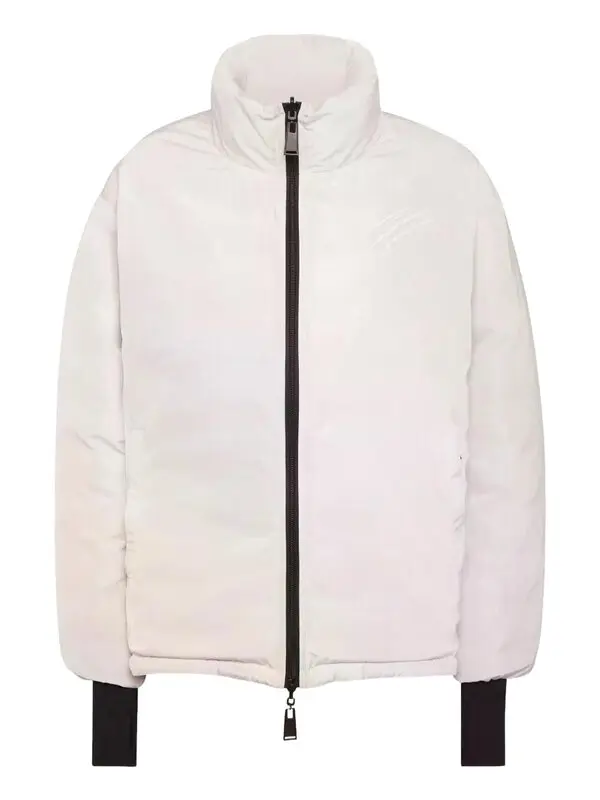PLEIN SPORT Quilted Puffer Jacket - Neutrals
