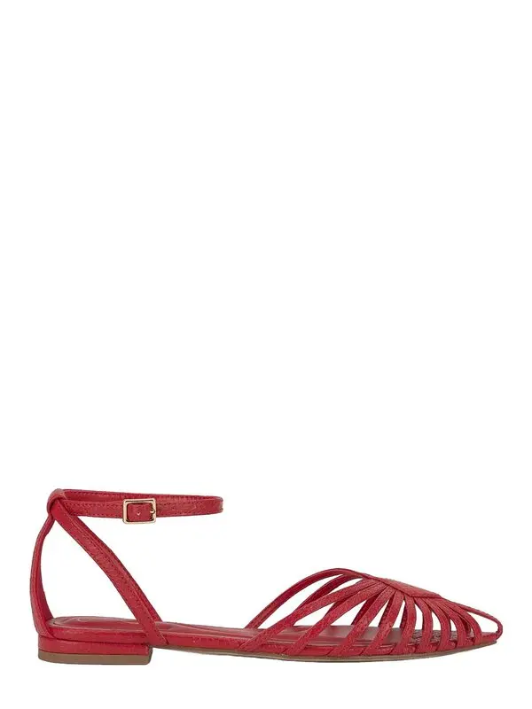 Vince Camuto Eulean Flat Sandal - Red Muse