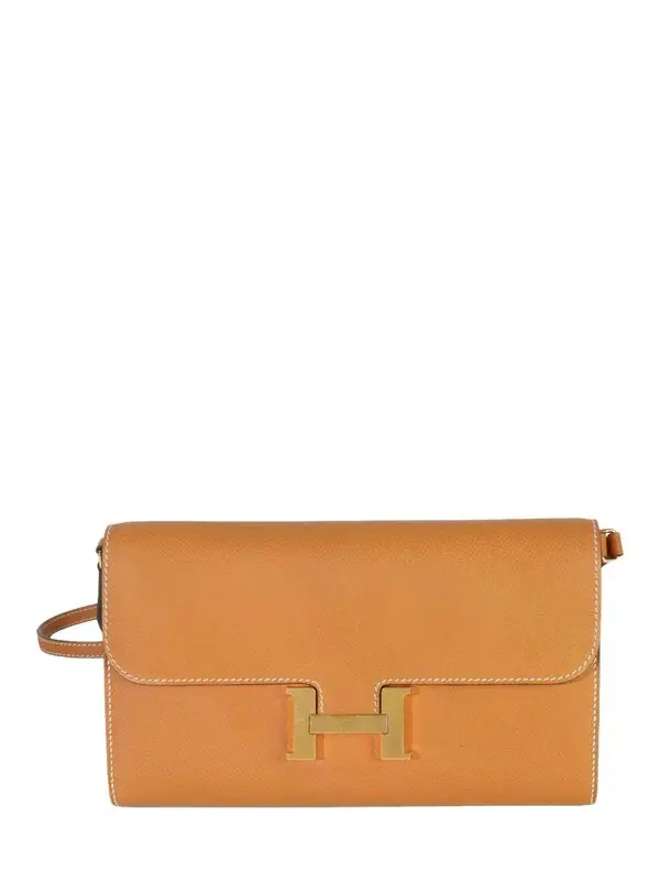 Hermès Constance To Go Epsom H Gold Shoulder Bag - Neutrals
