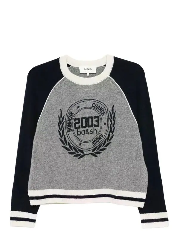 Ba&sh Long-sleeve Sweater - Grey