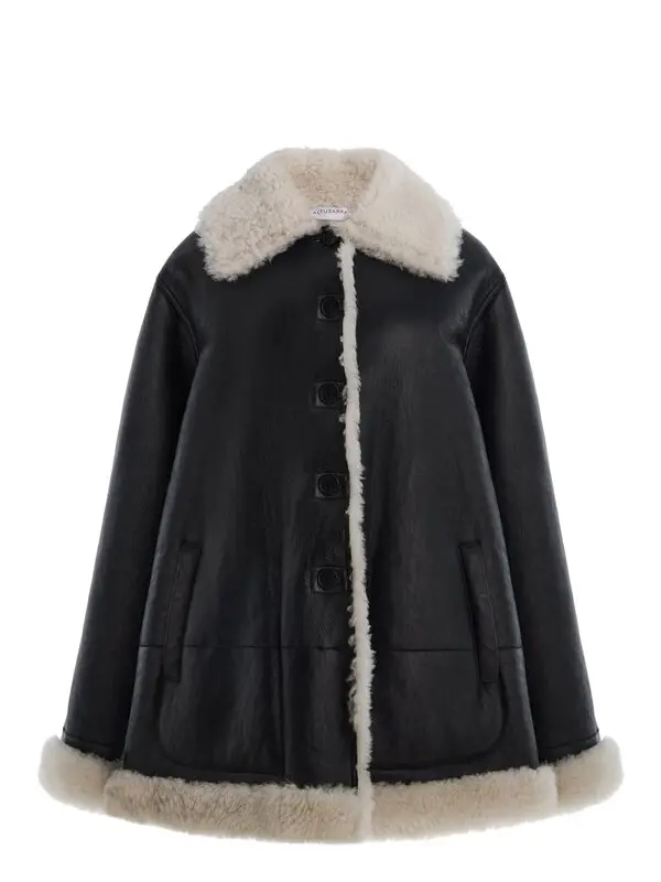Altuzarra Blake Coat - Black/white