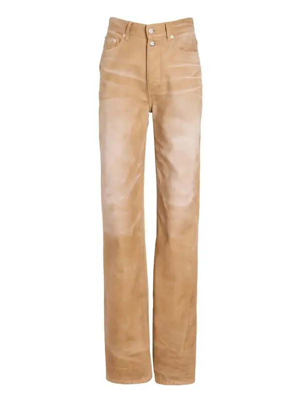 Proenza Schouler Tabetha Mid-rise Jeans - Khaki