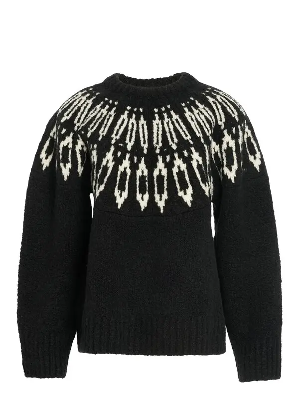 Altuzarra Coleman Wool Sweater - Black