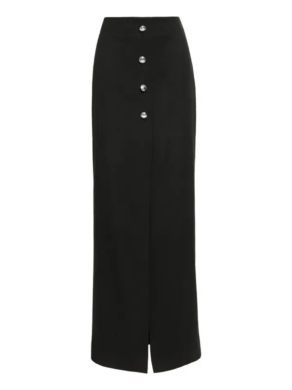 Altuzarra Wool Maxi Skirt - Black