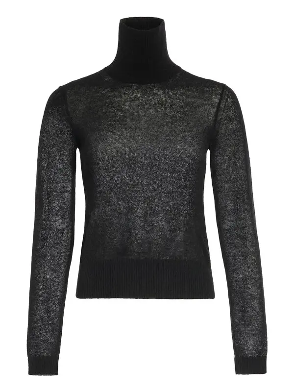 Altuzarra Austin Wool-blend Top - Black