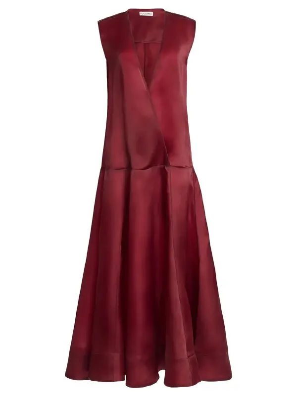 Altuzarra Mildred Maxi Dress - Burgundy