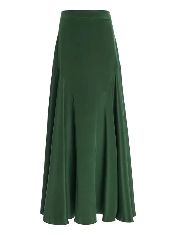 Altuzarra Elton Maxi Skirt - Green