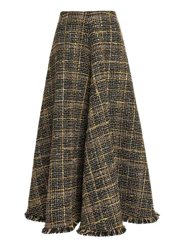 Altuzarra Varda Midi Skirt - Black