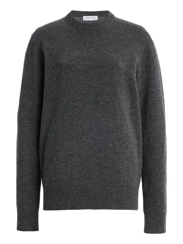 Michael Kors Crew-neck Cashmere Sweater - Grey