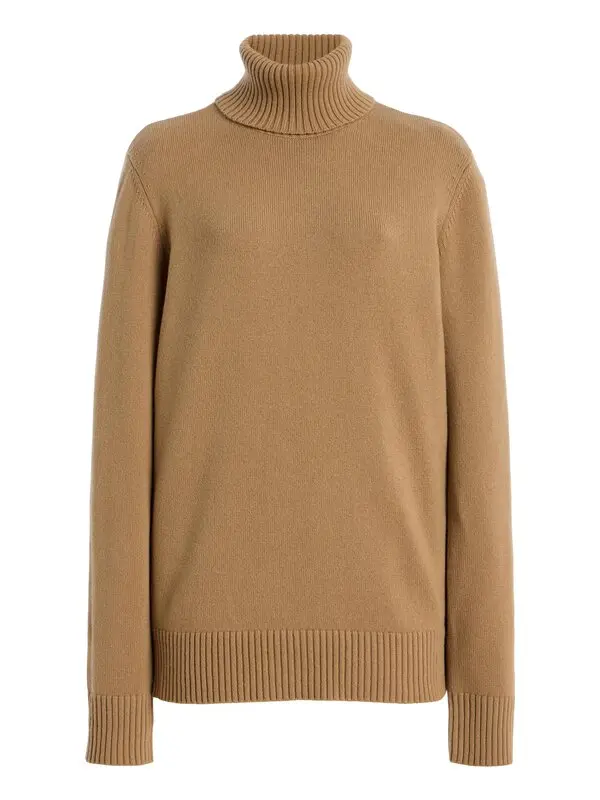 Michael Kors Turtleneck Cashmere Sweater - Neutral