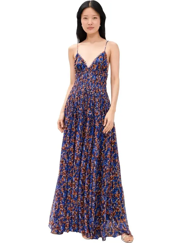 Ulla Johnson Atrani Sleeveless Gown - Violet