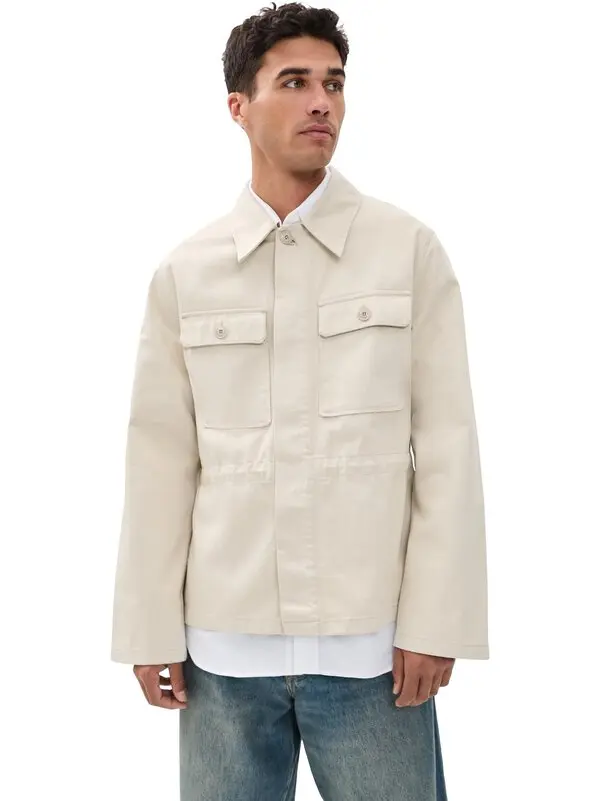 Our Legacy Cotton Unity Jacket - Pale Sand Western Gabardine