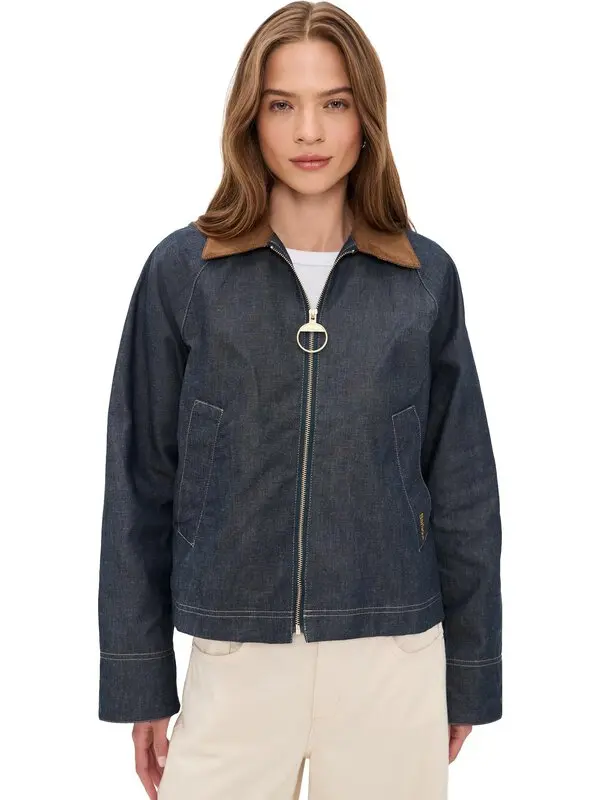 Barbour Freckleton Casual Jacket - Indigo/dress