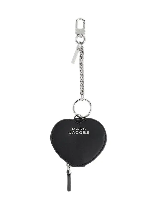 Marc Jacobs The Cookie Heart Pouch Charm - Black