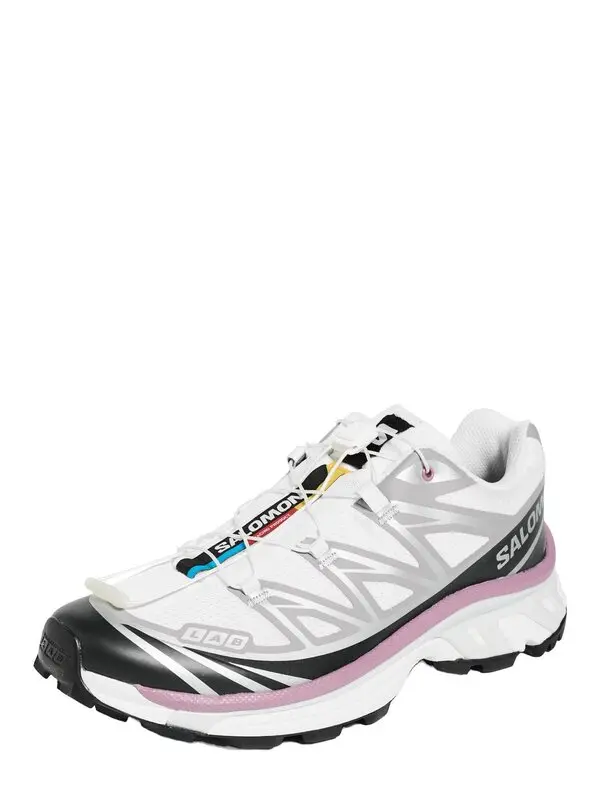 SALOMON Xt-6 Sneakers - White/black/dusky Orchid