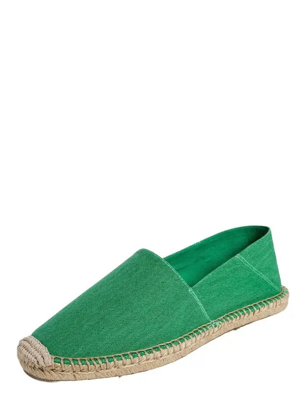 Polo Ralph Lauren Cevio Canvas Espadrilles - Green