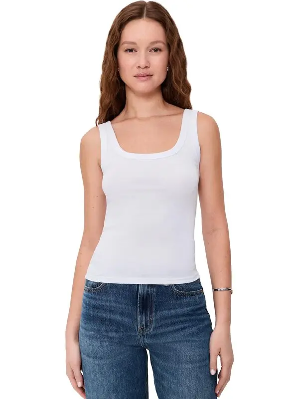 Splendid Josie Tank Top - White