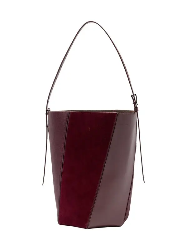 Proenza Schouler Hex Bucket Bag - Burgundy