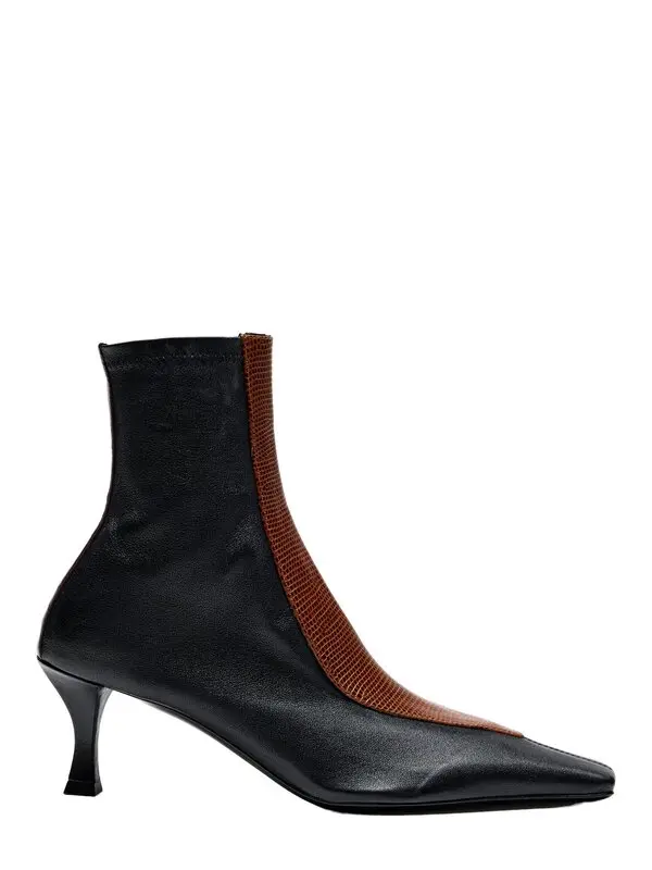 Proenza Schouler 60mm Trap Stretch Ankle Boots - Multi