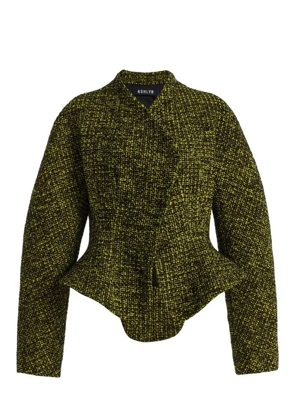 ASHLYN Prince Cotton-linen Jacket - Multi