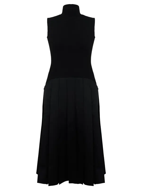 CHORUS Harris Cotton-blend Maxi Dress - Black