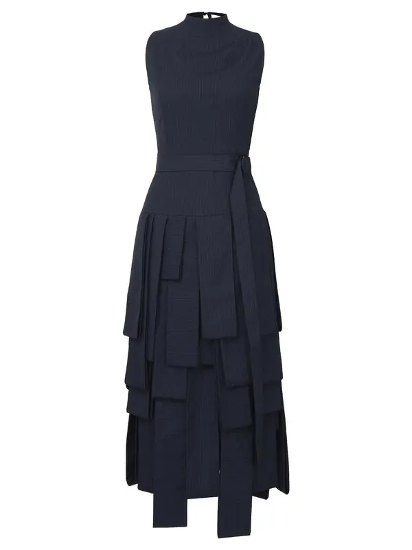 CHORUS Sinead Midi Dress - Black