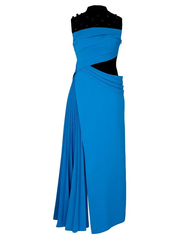 CHORUS Tegan Midi Dress - Blue