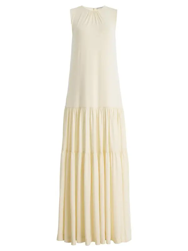 Altuzarra Liza Tiered Maxi Dress - White