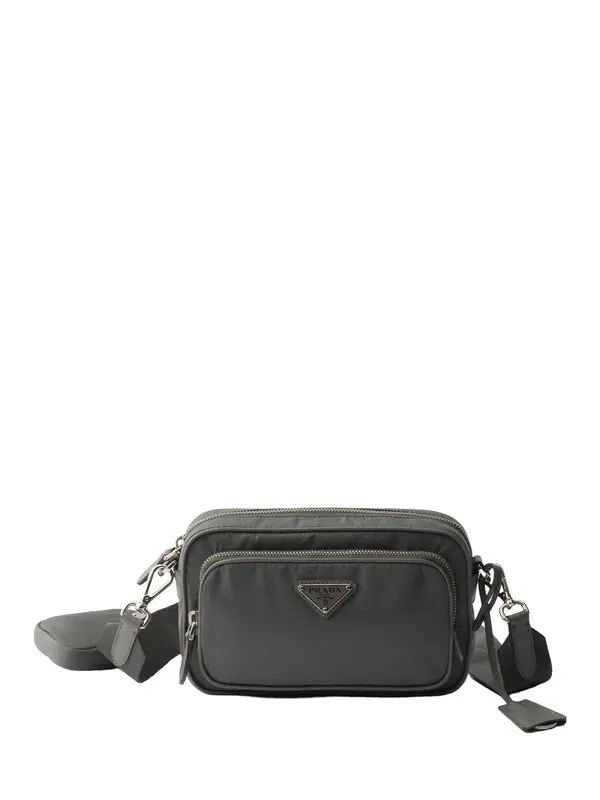 Prada Re-nylon Mini Shoulder Bag - Grey