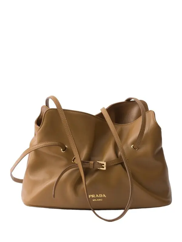 Prada Small Nappa Leather Bag - Caramel