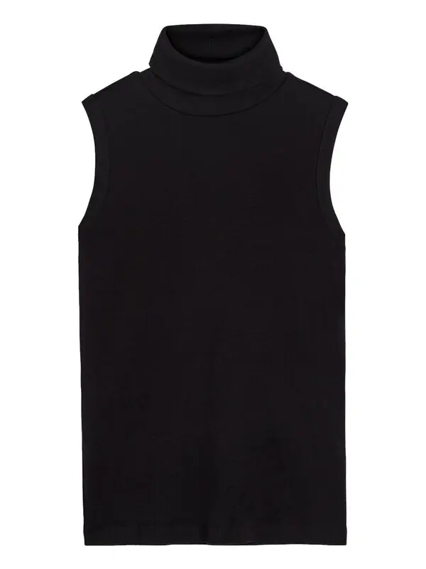 FLORE FLORE Dinah Cotton Tank - Black