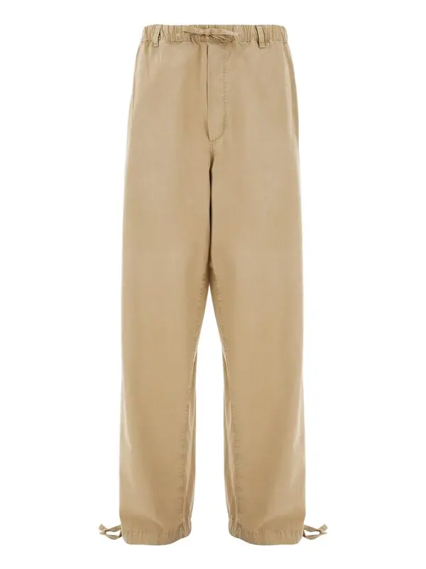 FERRAGAMO Baggy Trouser - Beige