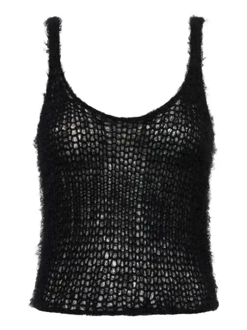 Gabriela Hearst Nur Knit Tank Top - Black