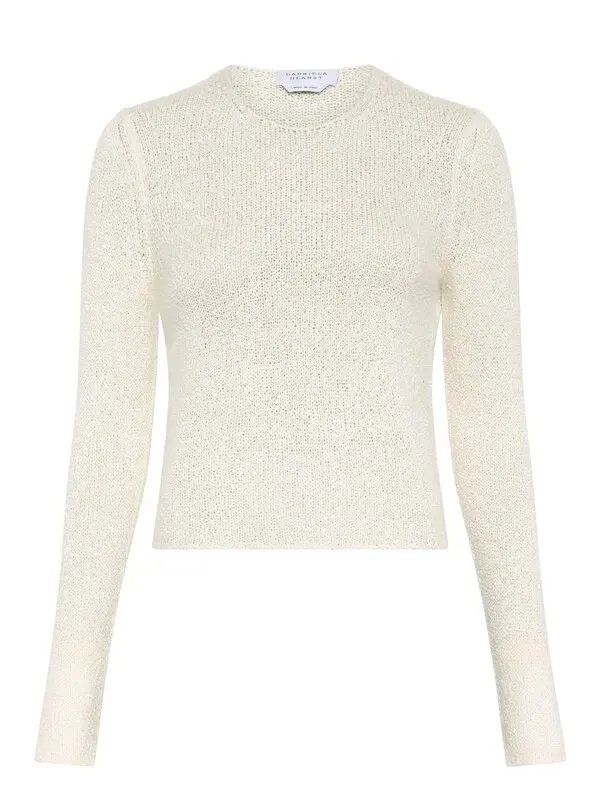 Gabriela Hearst Praedics Knit Sweater - White
