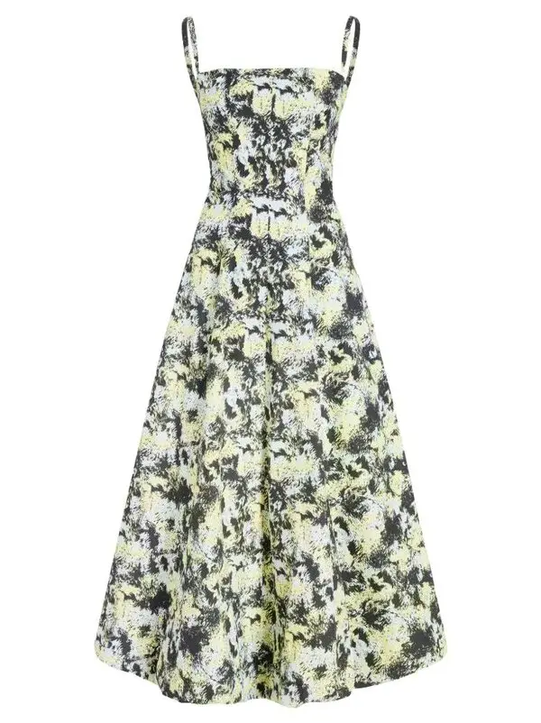 Proenza Schouler White Label Tulah Printed Dress - Blue