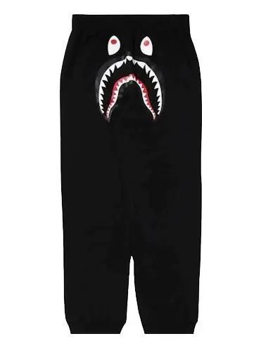 A BATHING APE Shark Sweatpant - Black