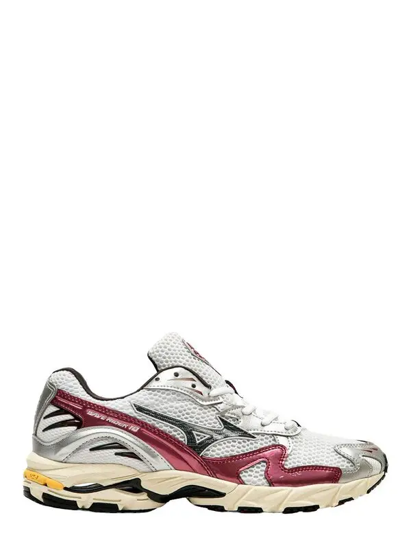 Mizuno Wave Rider Sneakers - White/black Sand/syrah