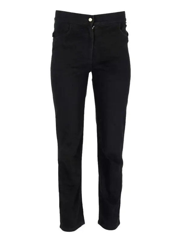 Balmain Button-fastening Skinny Jeans - Black