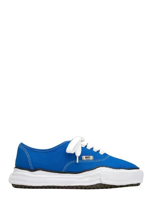 Mihara Yasuhiro Baker Round Toe Irregular Sneakers - Blue