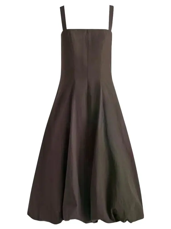 Proenza Schouler White Label Ella Square-neck Dress - Brown