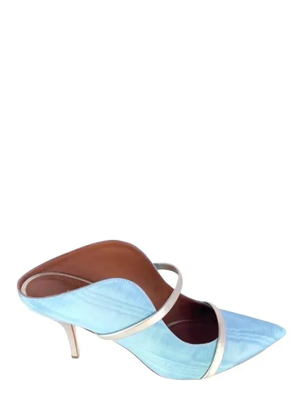 MALONE SOULIERS Maureen Pointed-toe Mules - Blue
