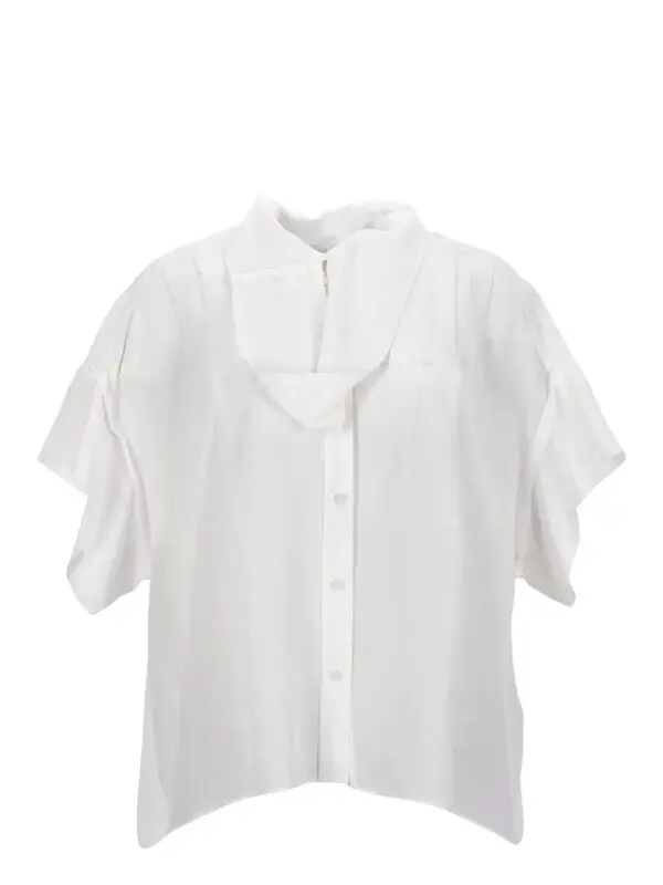 IRO PARIS Manly Silk Shirt - White